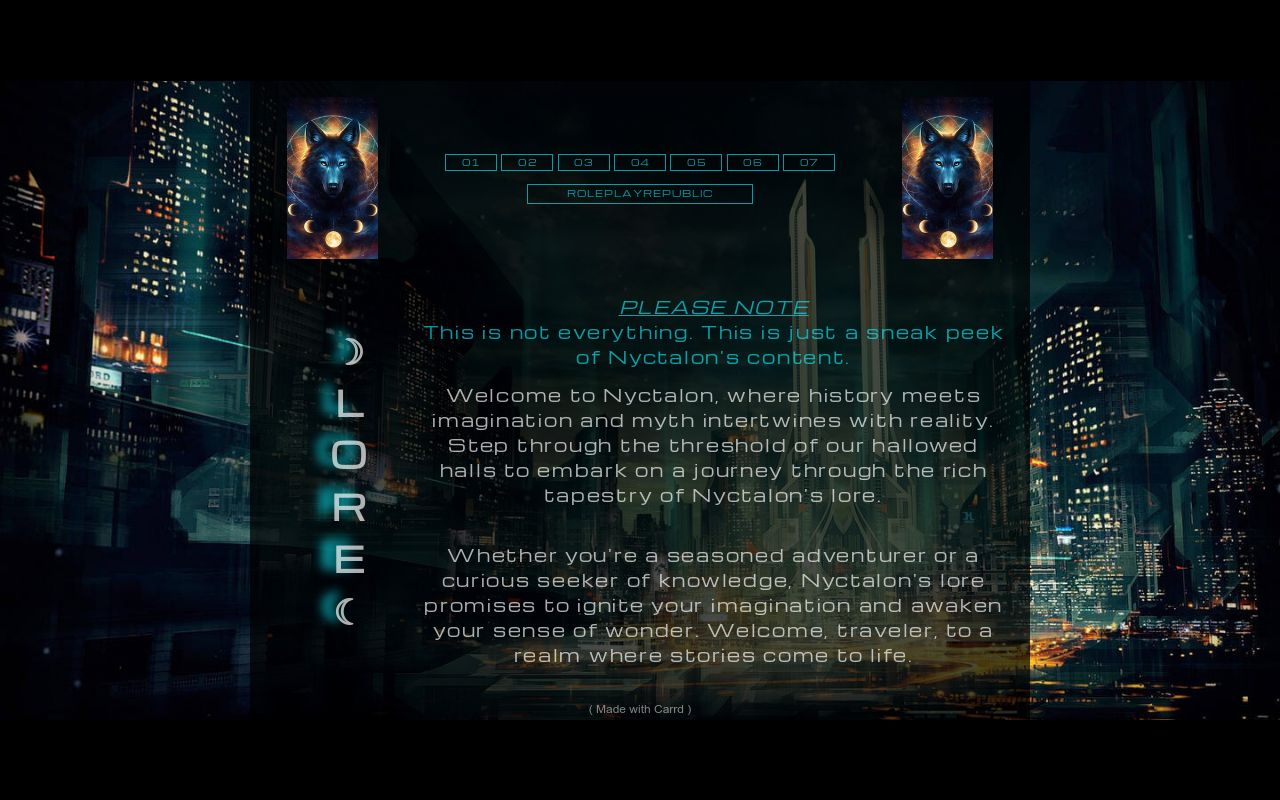 Moonshadow Chronicles